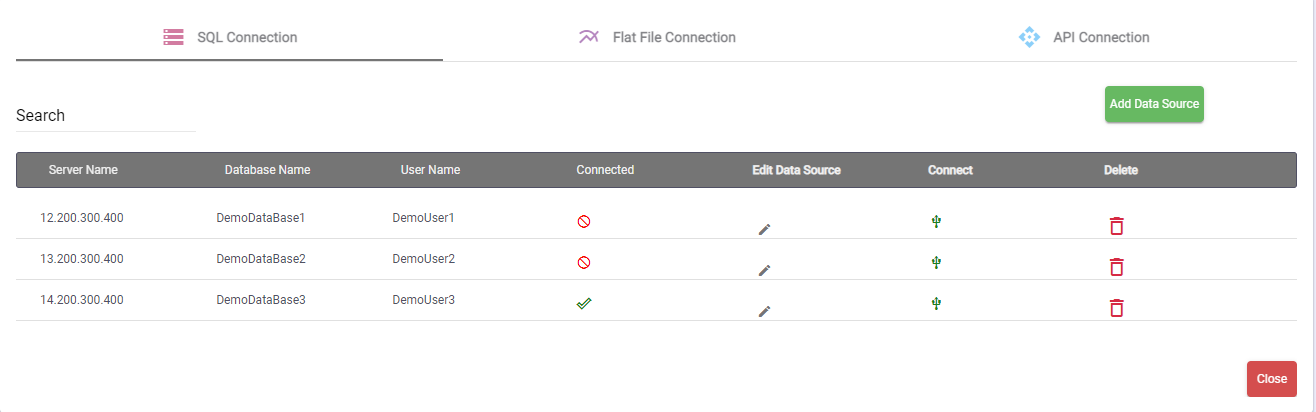 Data Connection | TejasVI