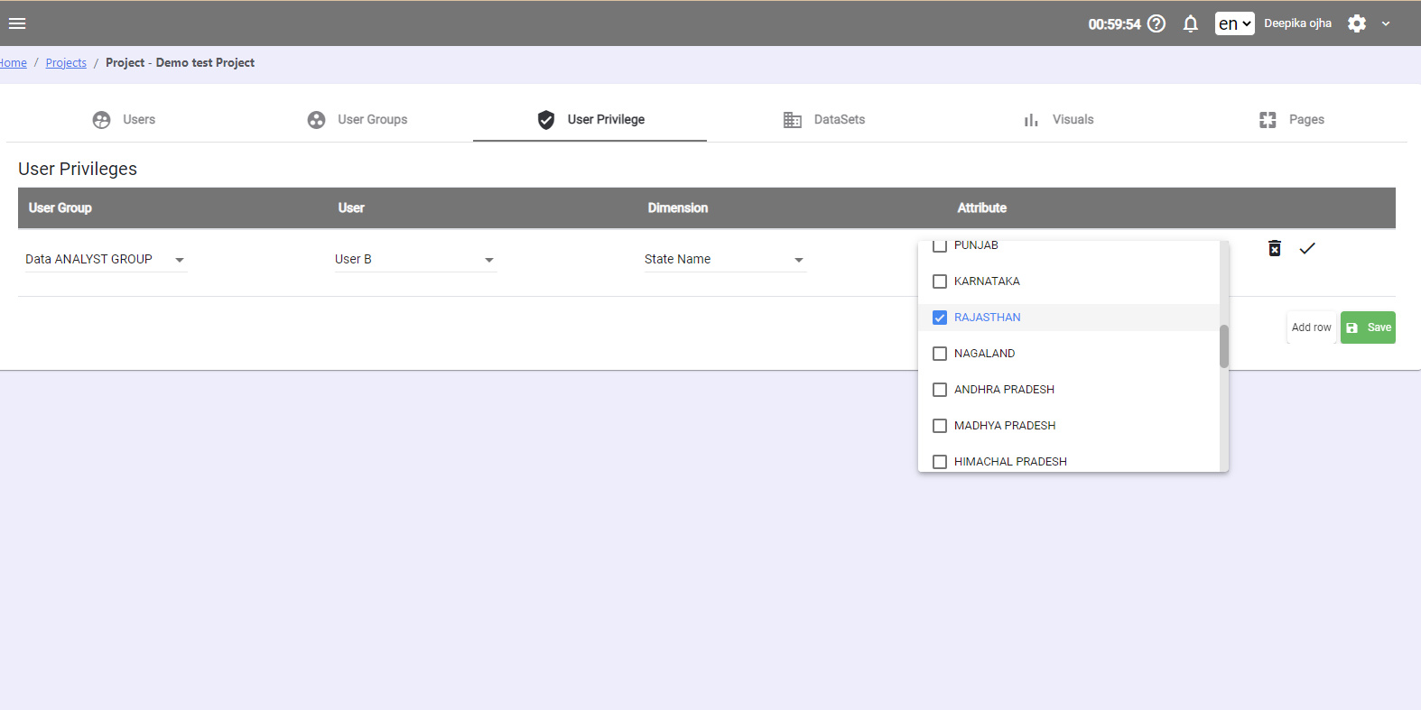 Manage Users | TejasVI